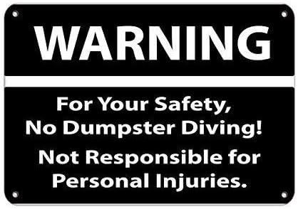 Amazon.com: Personal Location Signs 12x16Inch,Safety Warning No ...
