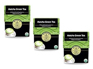 Amazon.com : Organic Matcha Green Tea Bags - Gourmet Blend Of Green Tea ...