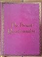 The Proust Questionnaire: Blue Cover: William C. Carter, Henry-Jean ...