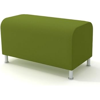 Amazon.com: Steelcase Turnstone Alight Bench Ottoman, Black Fabric ...
