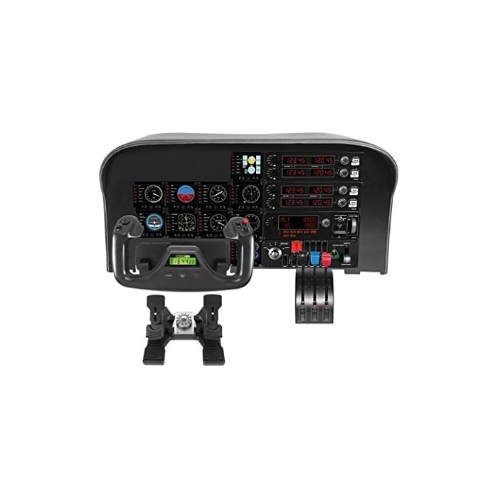 Logitech G PRO Flight Yoke System, Professional Simulation Yoke and ...