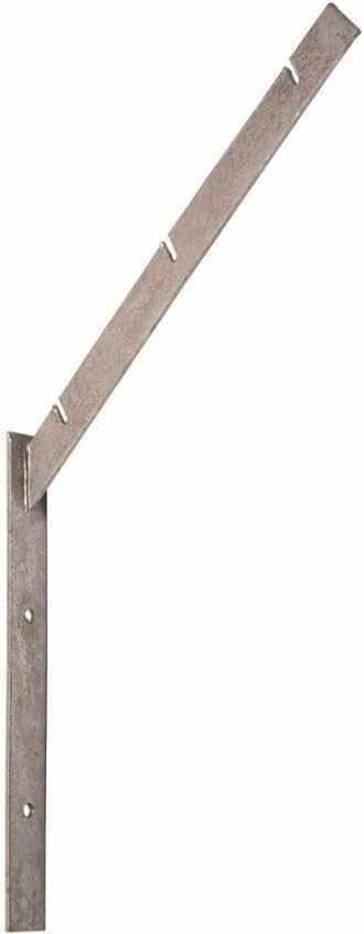 Pack of 4 No.455 Barbed Wire Brackets - Face Fixing Galv'd: Amazon.co ...