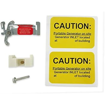 SD-100A Square D Generator Interlock Kit QO & Homeline Indoor or ...
