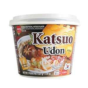 Amazon.com: Wang Katsuo Udon Bowl, Rich and Sweet, Noodles Made for ...