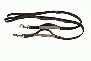 Elasticated High Quality English Leather Side Reins (grass reins) In ...