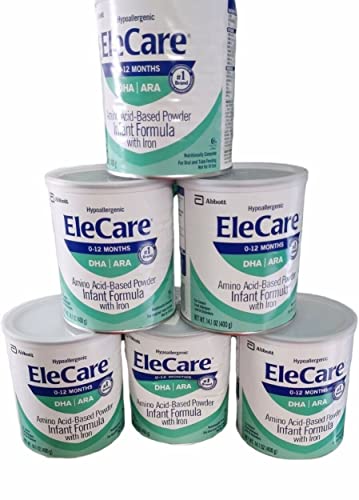 6 cans Elecare Infant Powder Formula Amino Acid Based | Guatemala ...