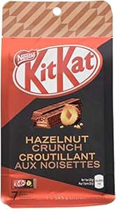 NESTLÉ KIT KAT Hazelnut Crunch Wrapped Bars, 137g: Amazon.ca: Grocery