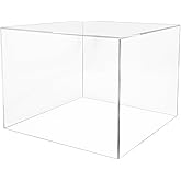 Amazon.com: 12" Acrylic Display Riser Box with One Open Side No Lid ...