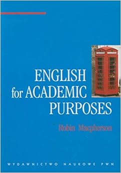 English for Academic Purposes: Amazon.co.uk: 9788301142353: Books