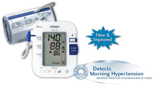 Omron HEM-780N3 Automatic Blood Pressure Monitor with Morning ...