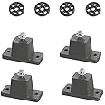 Amazon.com: Anti-Vibration Shock Absorbing Rubber Mounting Bracket for ...