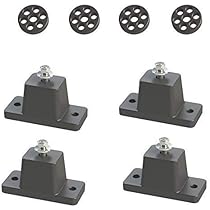 Vibration Isolator Mount 4 Pack Rubber Vibration Isolator, Anti ...