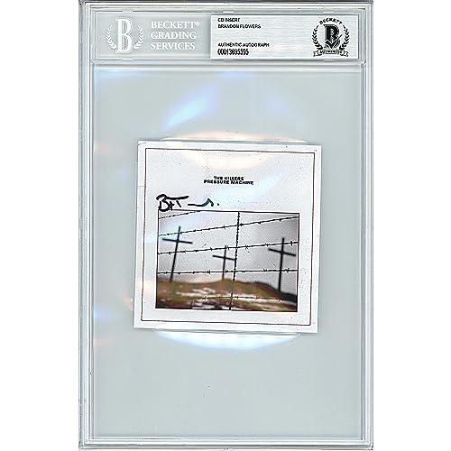 Brandon Flowers Signed CD The Killers Pressure Machine Album Cover ...