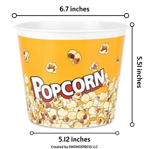 Modern Style Reusable Plastic Popcorn Box / Popcorn Containers ...