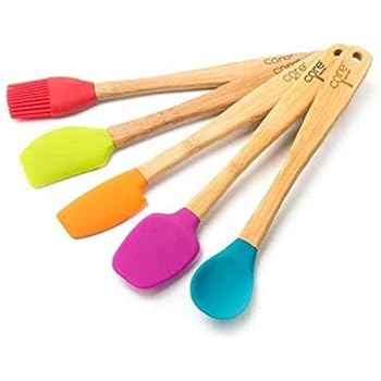 Amazon.com: Core Kitchen 5 Piece Crete Mini Utensil Set: Kitchen Tool ...