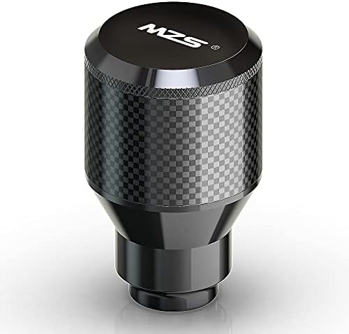 MZS Gear Carbon Fiber Shift Knob Stick Shifter Adapter Compatible with ...