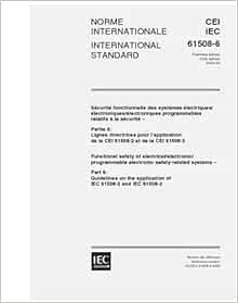 Amazon.com: IEC 61508-6 Ed. 1.0 b:2000, Functional safety of electrical ...