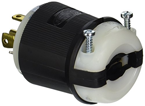 Hubbell HBL2811 Locking Plug, 4 Pole, 5 Wire, 30 amp, 120/208V, L21-30P ...