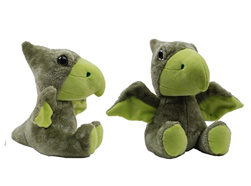 Linzy Toys 9" Pterodactyl Dino Plush Animal Plush