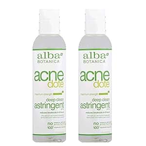 Amazon.com : Alba Botanica Natural Acnedote Deep Clean Astringent, 6 ...