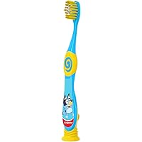 Amazon.com: Colgate Bluey Toothbrush for Children with Suction Cup ...
