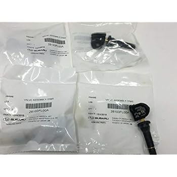 Amazon.com: SUBARU TPMS Tire Pressure Sensor Set X4 28103FL00B Forester ...