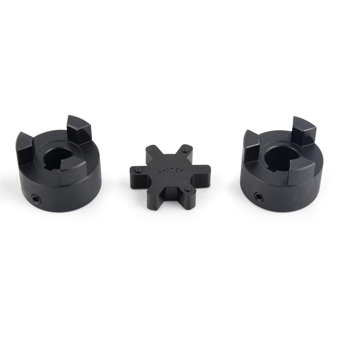 Mua 5/8" to 1" L095 3-Piece L-Jaw Coupling Set & Buna-N NBR Rubber ...