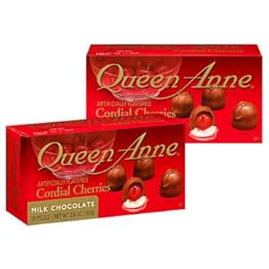 Amazon.com : Queen Anne Cordial Cherries 20pcs, 13.2 Oz : Candy And ...