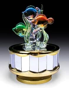 Amazon.com: Rotating Music Box : Tropical Fish " What a Wonderful World ...