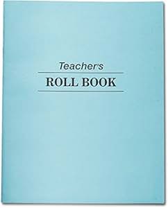 Amazon.com : Teachers Roll Book & Class Record, 48 Double Sided Sheets ...