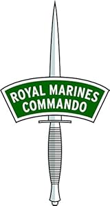 Royal Marines Commando Dagger Vinyl Decal Sticker: Amazon.co.uk ...