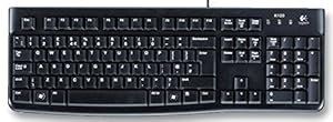 Logitech K120 Business Keyboard for Windows and Linux - QWERTY, UK ...