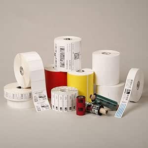 Amazon.com: Zebra Thermal Transfer Z-Select 4000T 83258 1.5 x 1 inches ...