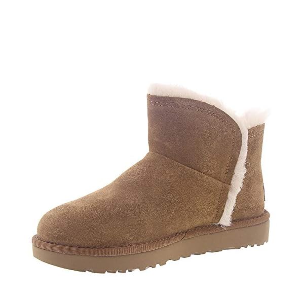 UGG Women's Classic Mini Fluff High-Low Boot | Pretty Boots and Shoes