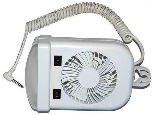 Fan Light Combo with 12V Mounting White RV Camper Trailer - Import It All