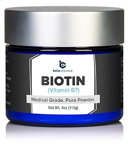 Belle Chemical Biotin (Vitamin B7) Pure Powder 4oz (113g) Hair, Nails ...