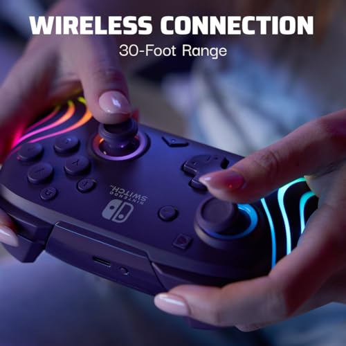 PDP Afterglow™ Wave Wireless LED Controller for Nintendo Switch ...