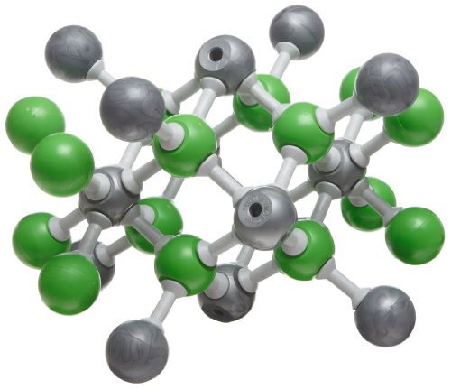 Molymod W19727 Calcium Fluoride (Fluorite) Molecular Model: Amazon.co ...