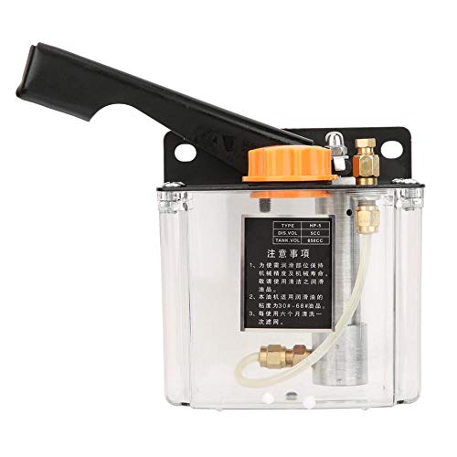 Manual Lubricating Oil Pump 650CC 4mm Right Hand Operated Lubrication ...