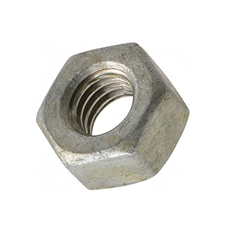 UNC Hex Nut 5/16 inch - Galv Mild Steel - BS 1768 - Tapped Oversize ...