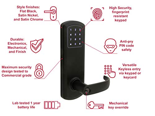 Prodigy SmartLock MaxSecure Interconnect Commercial Grade Lock with ...