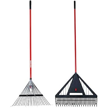 Amazon.com : CRAFTSMAN CMXMKIT0030 2-Piece Raking Set with 26 in. Dual ...