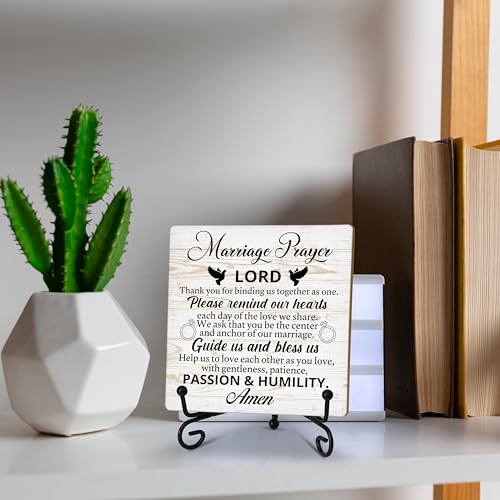 Wedding prayer plaque | Beachweddingtips.com