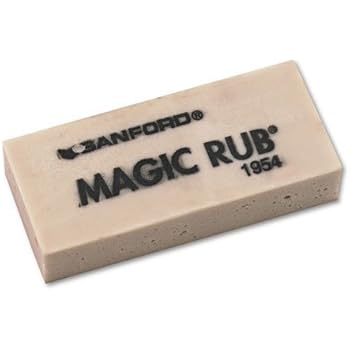 Amazon.com : Sanford : MAGIC RUB Art Eraser -:- Sold as 2 Packs of - 1 ...