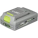 Amazon.com : Earthwise BL82015 Replacement Battery, 20V 1.5-Ah, Grey ...