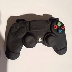 Edible ps4 control cake topper decoration (4x3): Amazon.co.uk: Kitchen ...