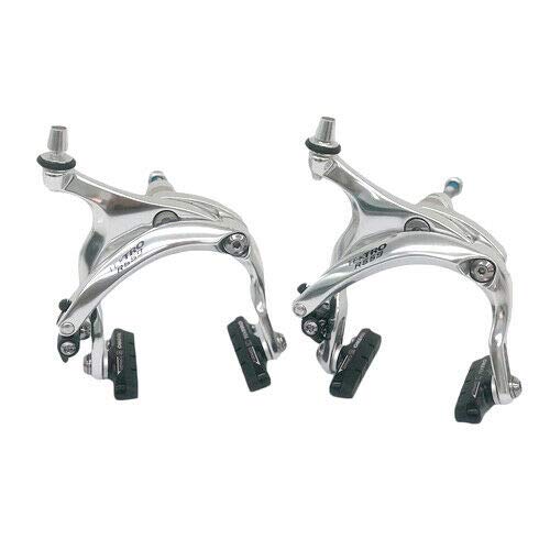Tektro R559 Caliper Brake Set Long Reach 53-73mm Nutted Mount, Silver ...