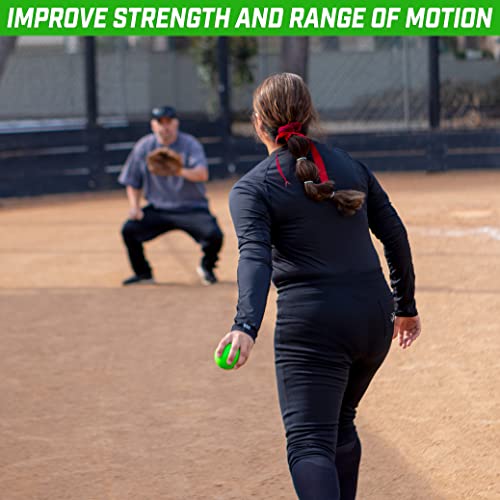 GoSports Plyometric Weighted Balls for Baseball & Softball Training 6 ...