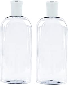 Amazon.com: JND Plastic Squeeze Bottle with Flip Cap 8 Oz - Refillable Portable, Travel Size ...