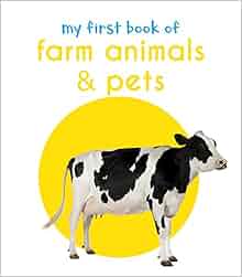 My First Book Of Farm Animals: First Board Book: Wonder House Books ...